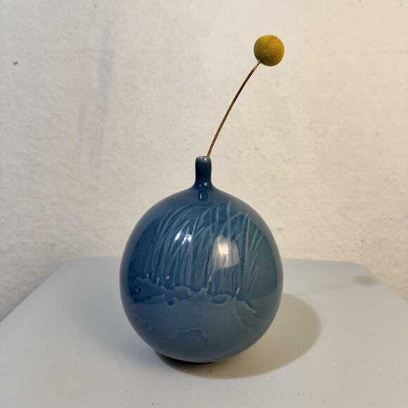 Reid Ozaki | Accents | Vtg Reid Osaki Stoneware Studio Pottery Light ...